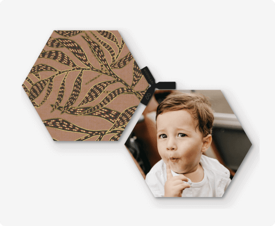 Hexagon fotocollage maken? De mooiste zeshoekige foto’s - Modulari BE